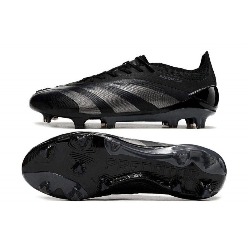 adidas Predator Elite FG Low Nightstrike - Core Black Carbon