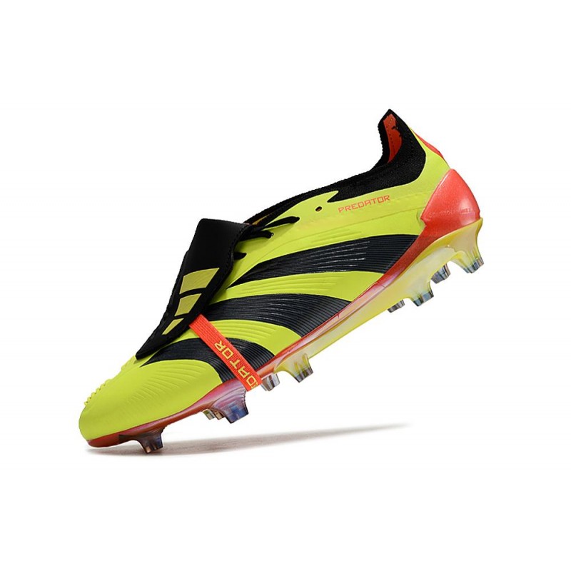 New adidas Predator Elite Tongue FG Yellow Black Red