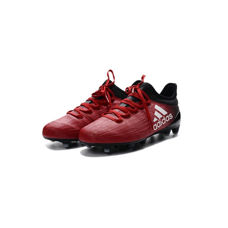 New 2016 adidas X 16.1 FG Firm Ground Soccer Boots Red Black White