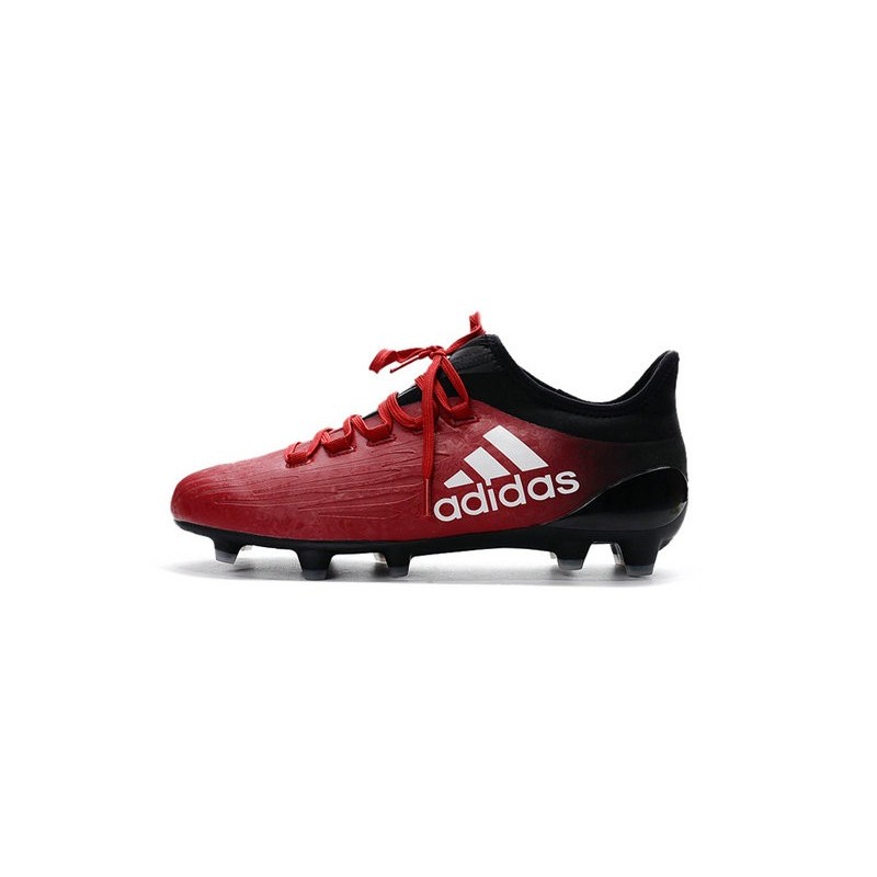 New 2016 adidas X 16.1 FG Firm Ground Soccer Boots Red Black White